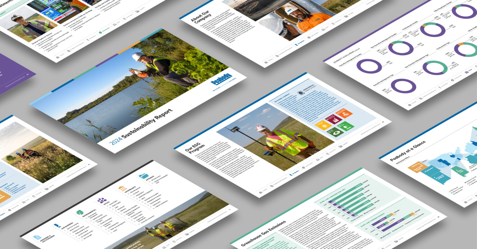 Sustainability Report Portfolio & CSR Report Examples | OBATA